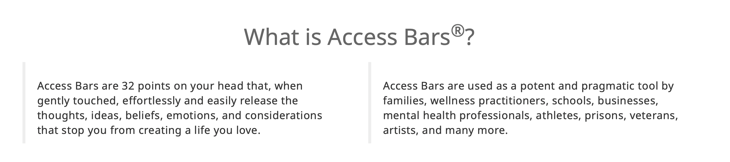 Access Bars®